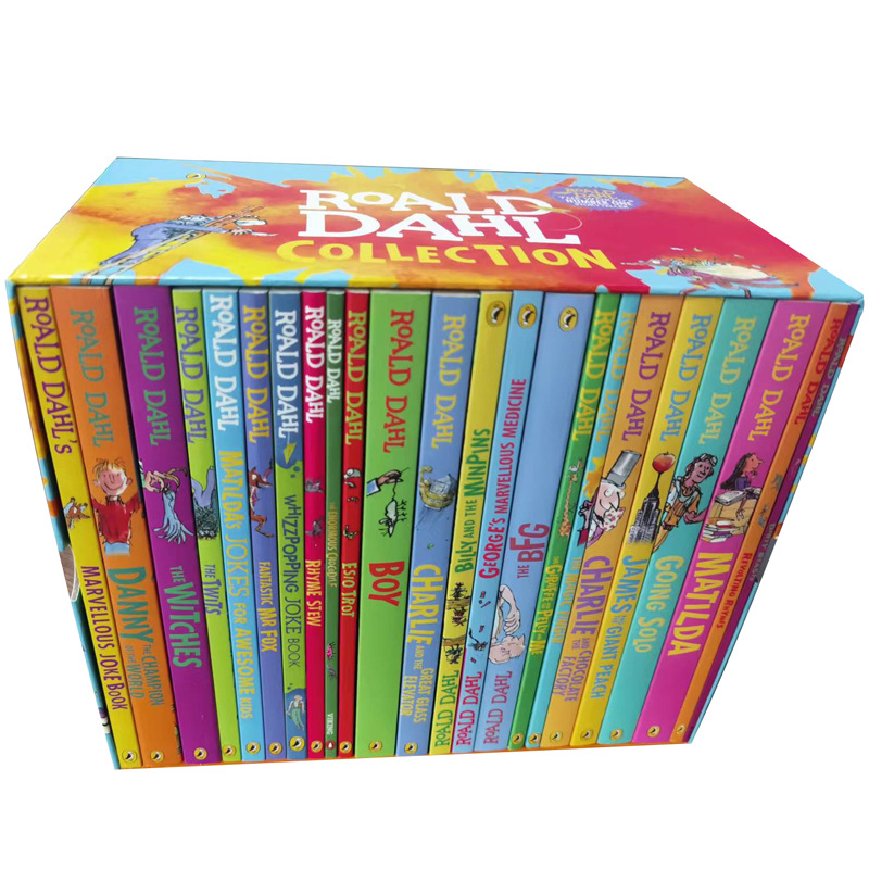 English Roald Dahl Children’s Literature Storybook 20 Volumes With ...